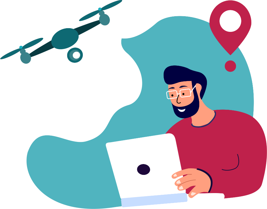 Drone construction progress monitoring / updates - DRONEWORK